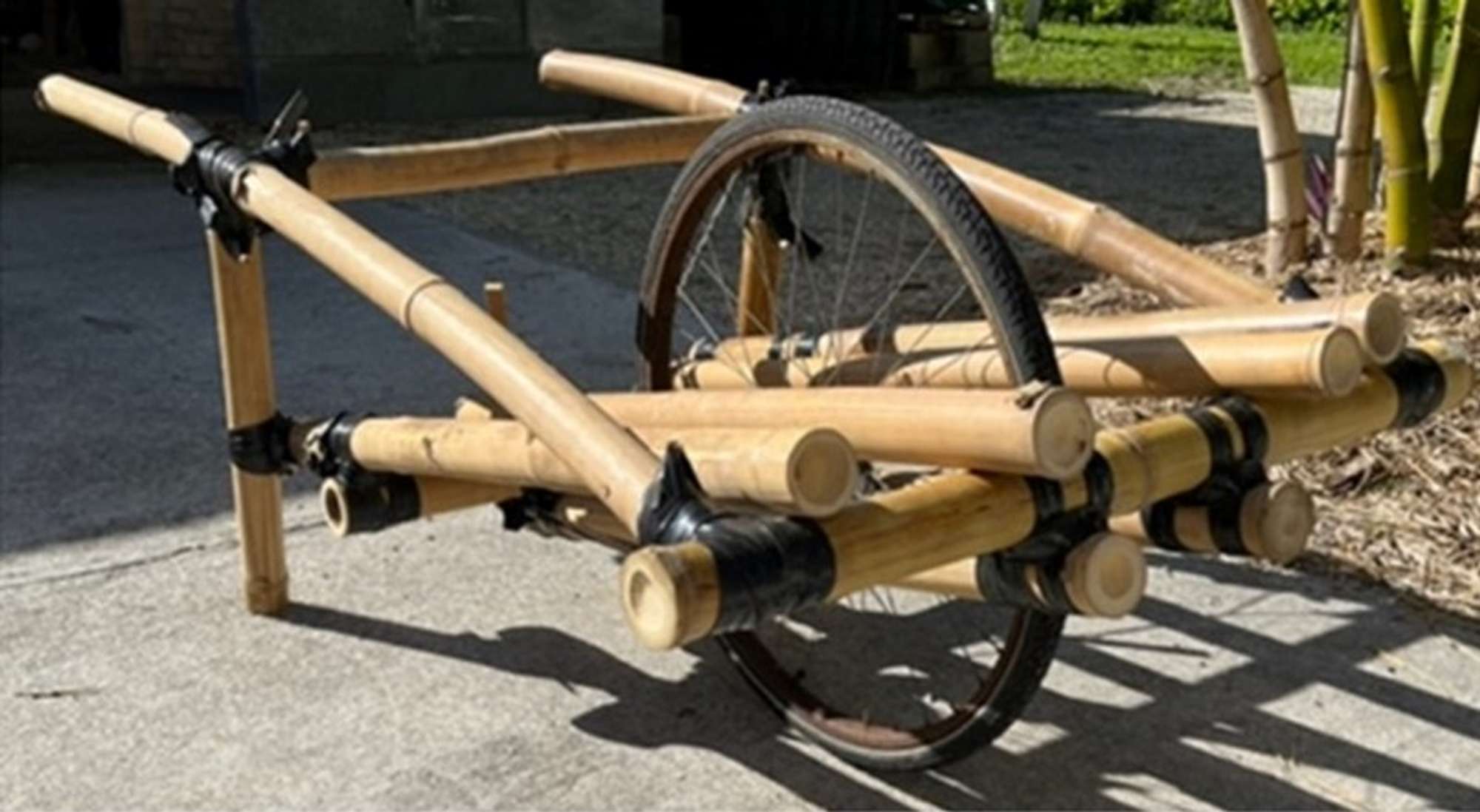 Bamboo Load-Centered Wheelbarrow | ECHOcommunity.org